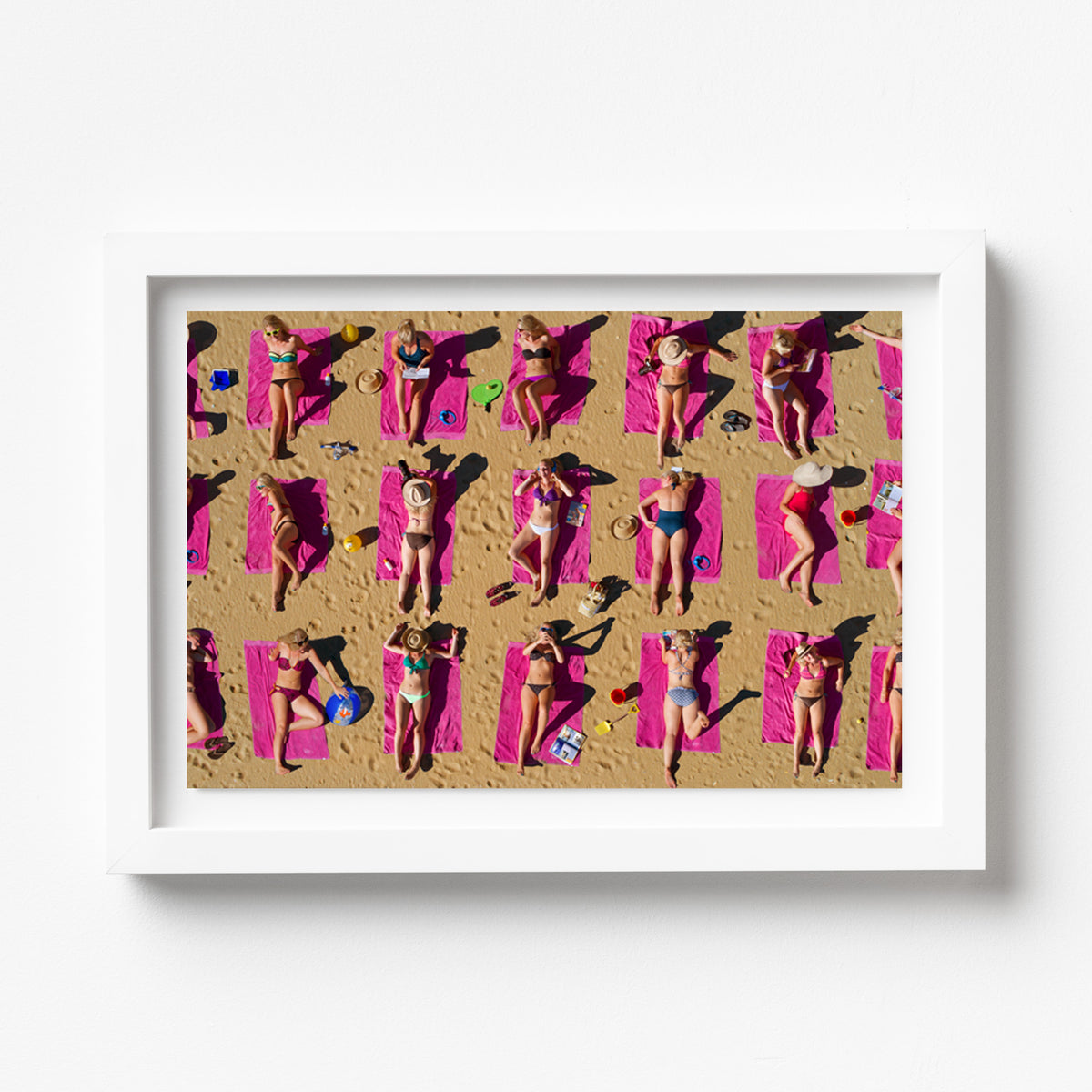 Pink Beach Fine Art Framed Prints – LEISURE PIECE